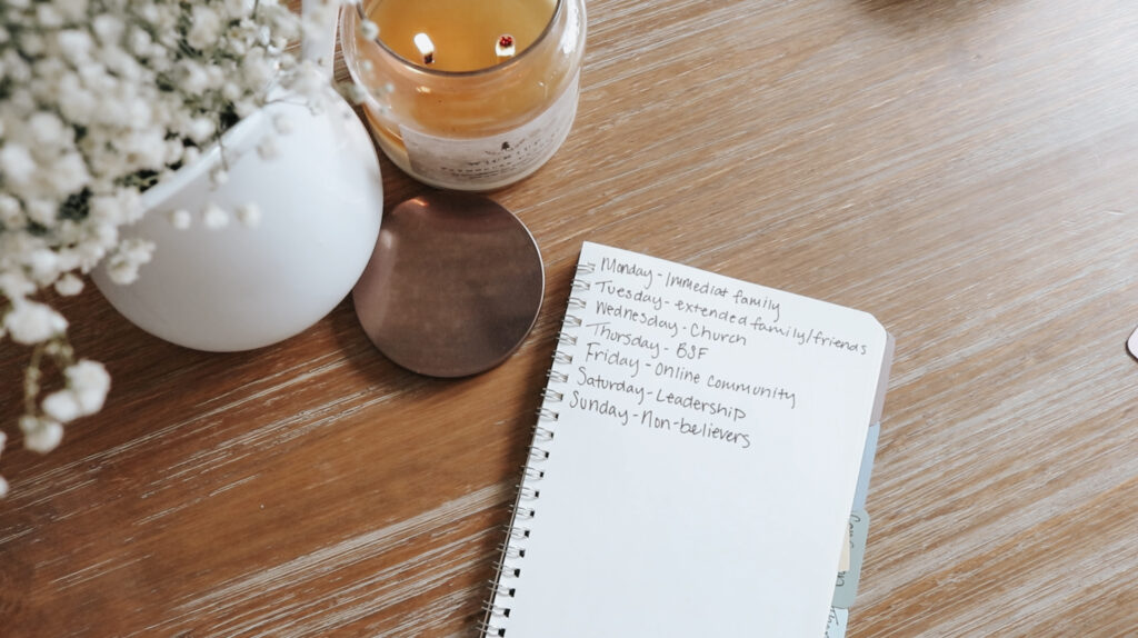 How a Simple Notebook Transformed My Prayer Life
