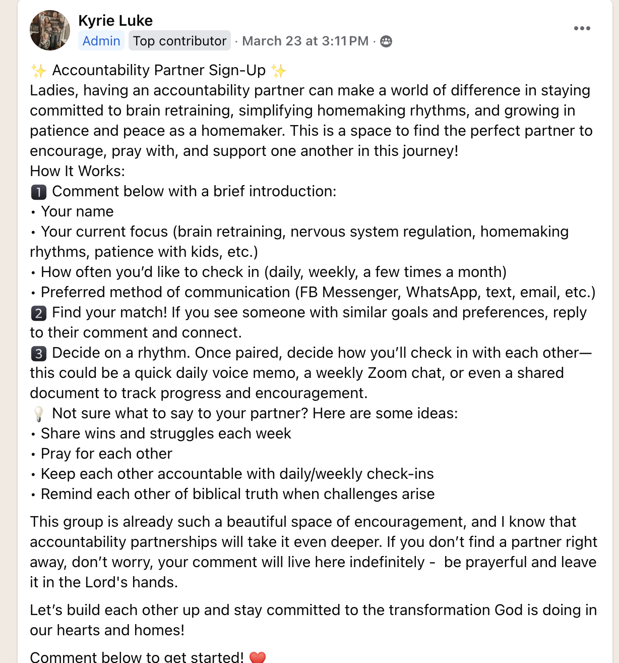 Watch the Workshop: 5-step Biblical Framework to Reclaim Peace in Your Home